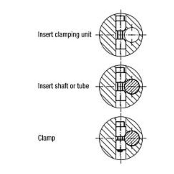 K0375 Kipp shaft clamping units - Maxiloc