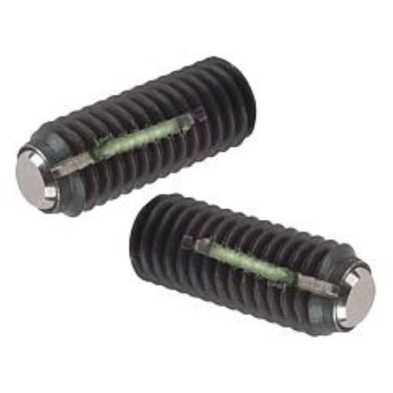 K0666 Kipp ball-end thrust screws without head with flattened ball LONG ...