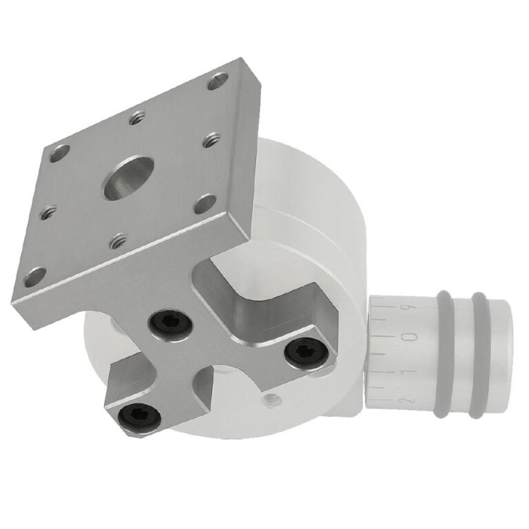 Norelem 21162 Swivel angles mounted on a rotary positioning table