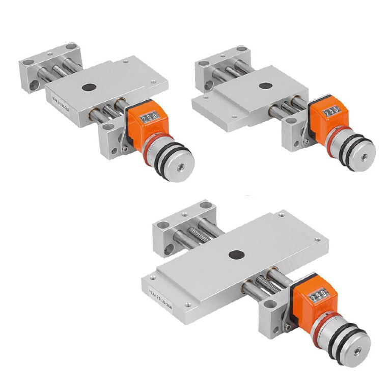 Norelem 21136 Long cross stages with position indicators.