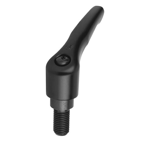 K0122 Kipp Clamping levers with external thread - Maxiloc