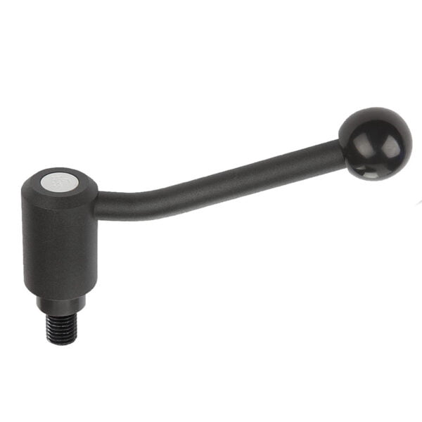 K0112 Kipp tension levers safety external thread - Maxiloc