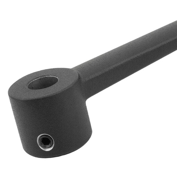 K0996_IV Kipp crank handles revolving grip, square socket - Maxiloc