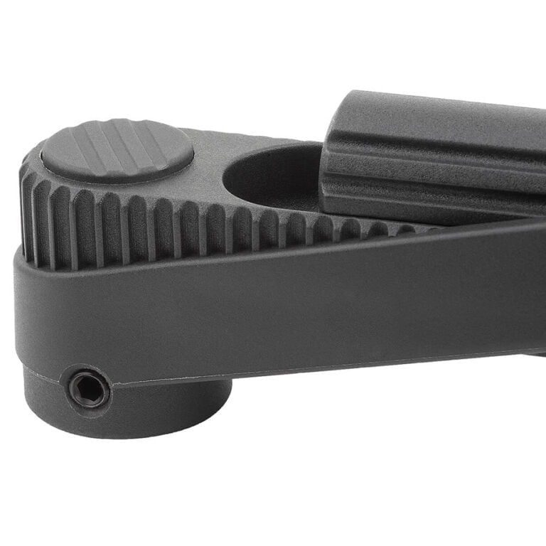 K0268_IV Kipp crank handles with safety grip, with square socket - Maxiloc